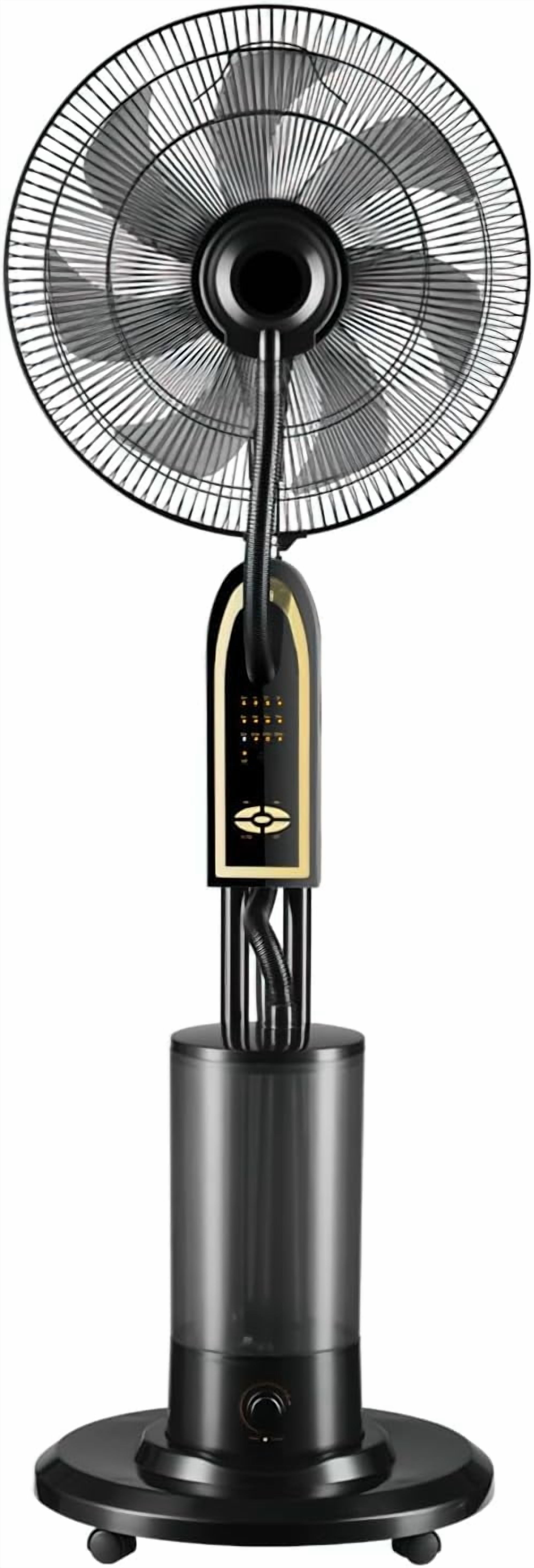 Desktop remote control misting fan, 16 inch, 4L capacity, suitable for ...