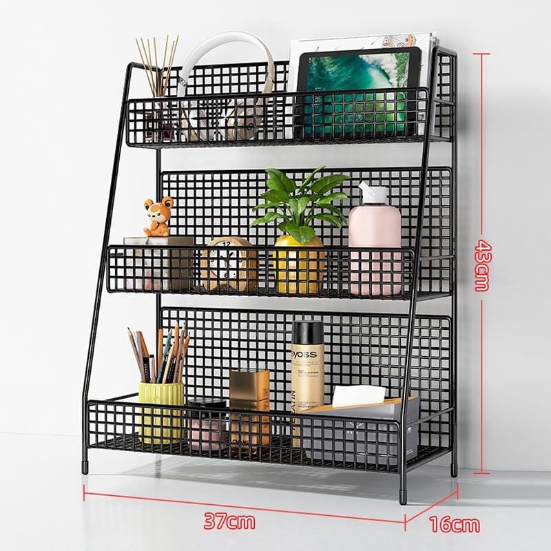 Desktop storage shelf snack rack on the dining table living room cup ...