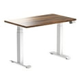 Desky Dual Mini Hardwood Sit Stand Desk - Pheasantwood / 40" X 24 ...