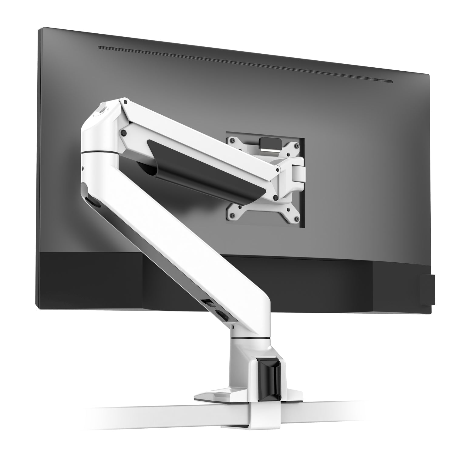 Desky Heavy Duty Single Monitor Arm (24Lbs+) - Space Gray - Walmart.com