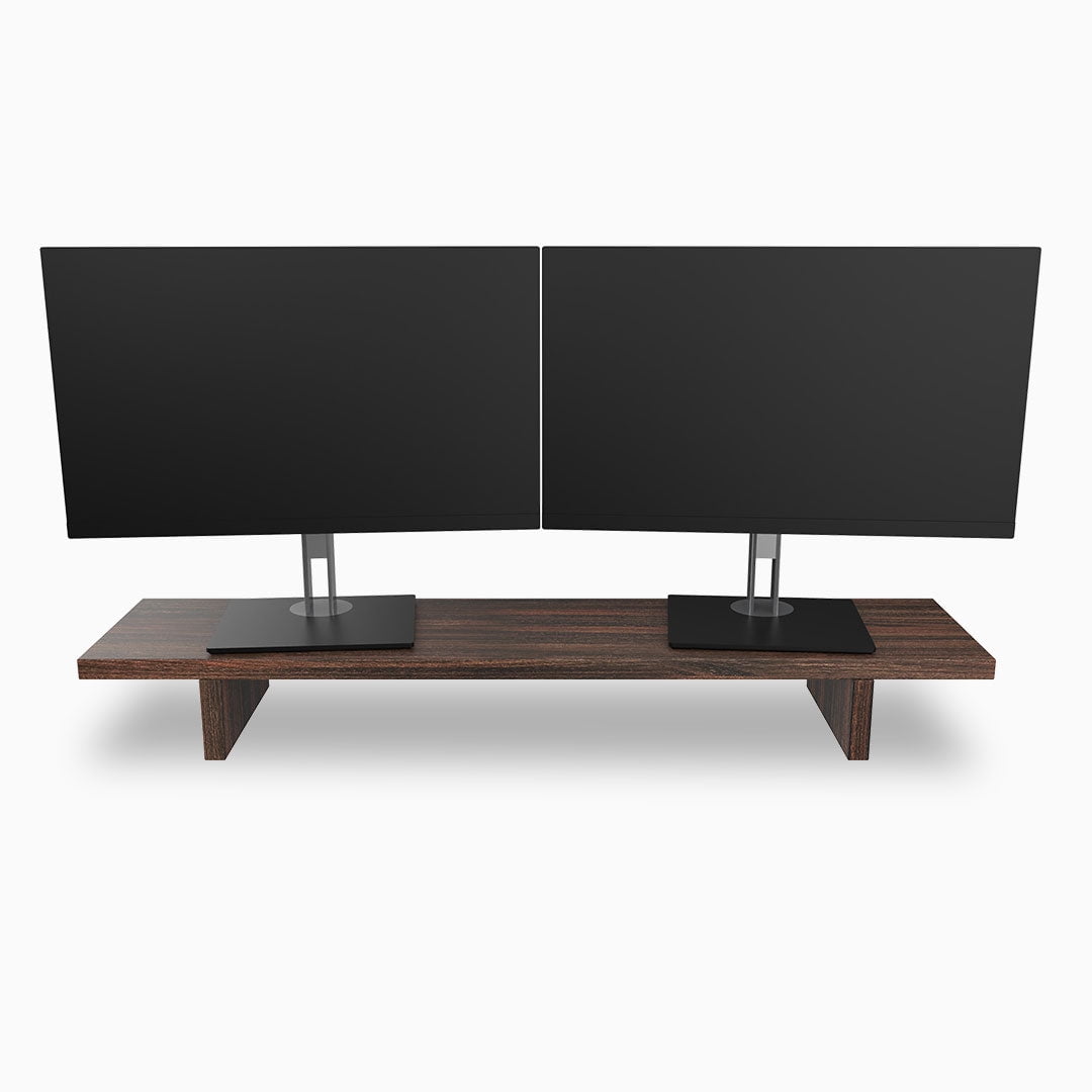 Desky Monitor Stand - Jarrah Legno Laminate - Walmart.com
