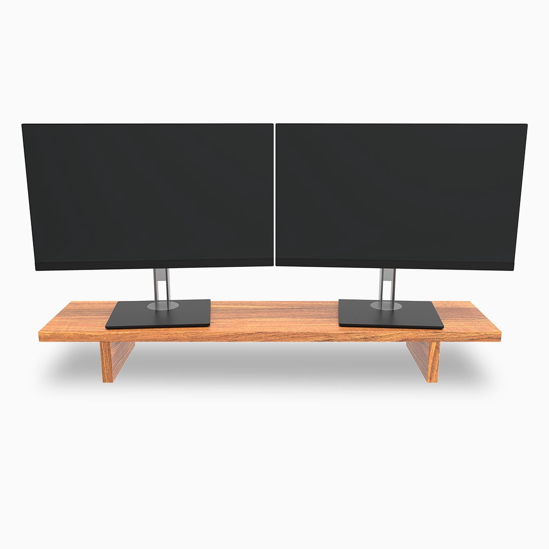 Desky Monitor Stand - Prime Oak Laminate - Walmart.com