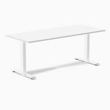 Desky Zero Laminate Office Desk - White / Large 70.9 X 29.5 Inches ...