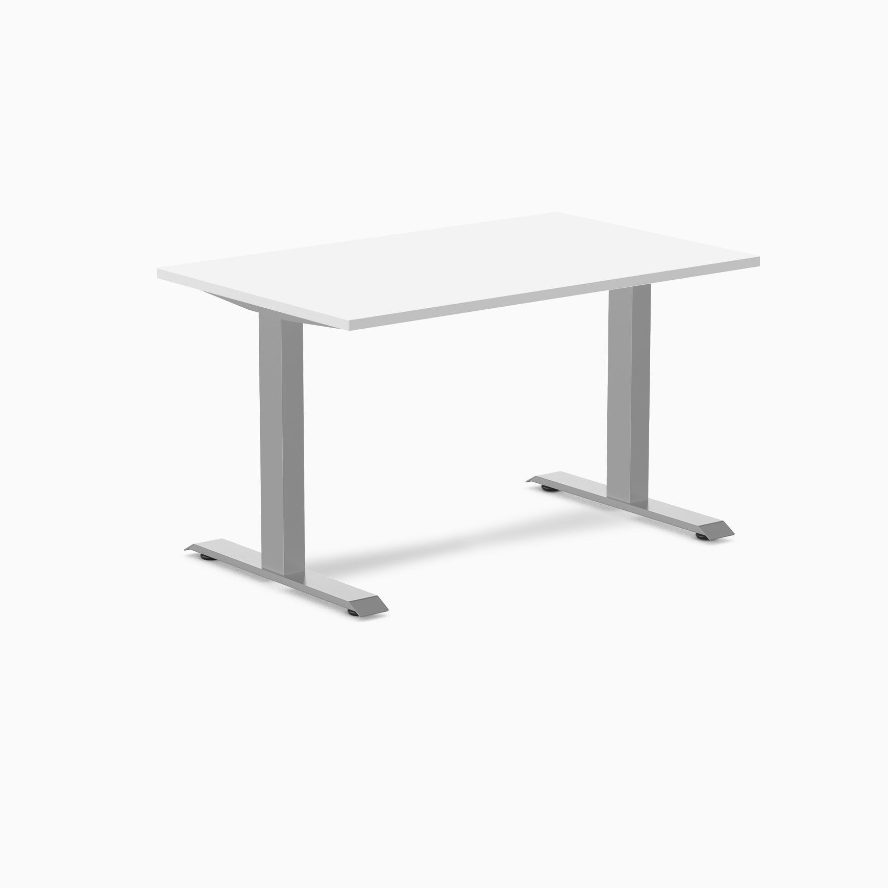 Desky Zero Laminate Office Desk - White / Small 47.2 X 29.5 Inches ...