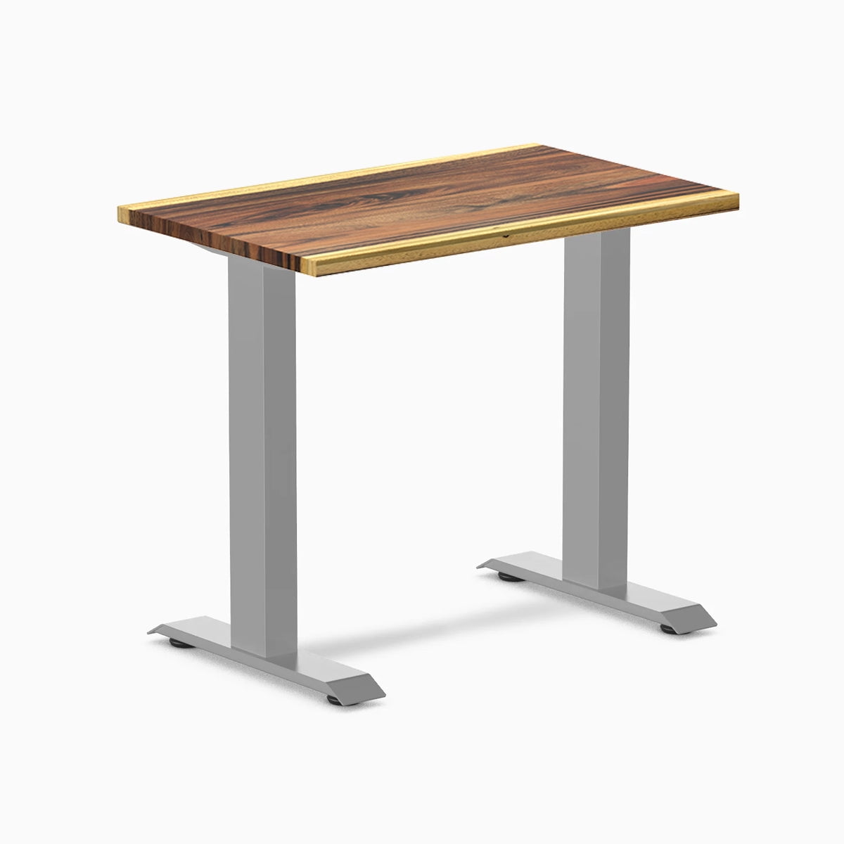 Desky Zero Mini Hardwood Office Desk - Saman / 32" X 20" / Gray ...