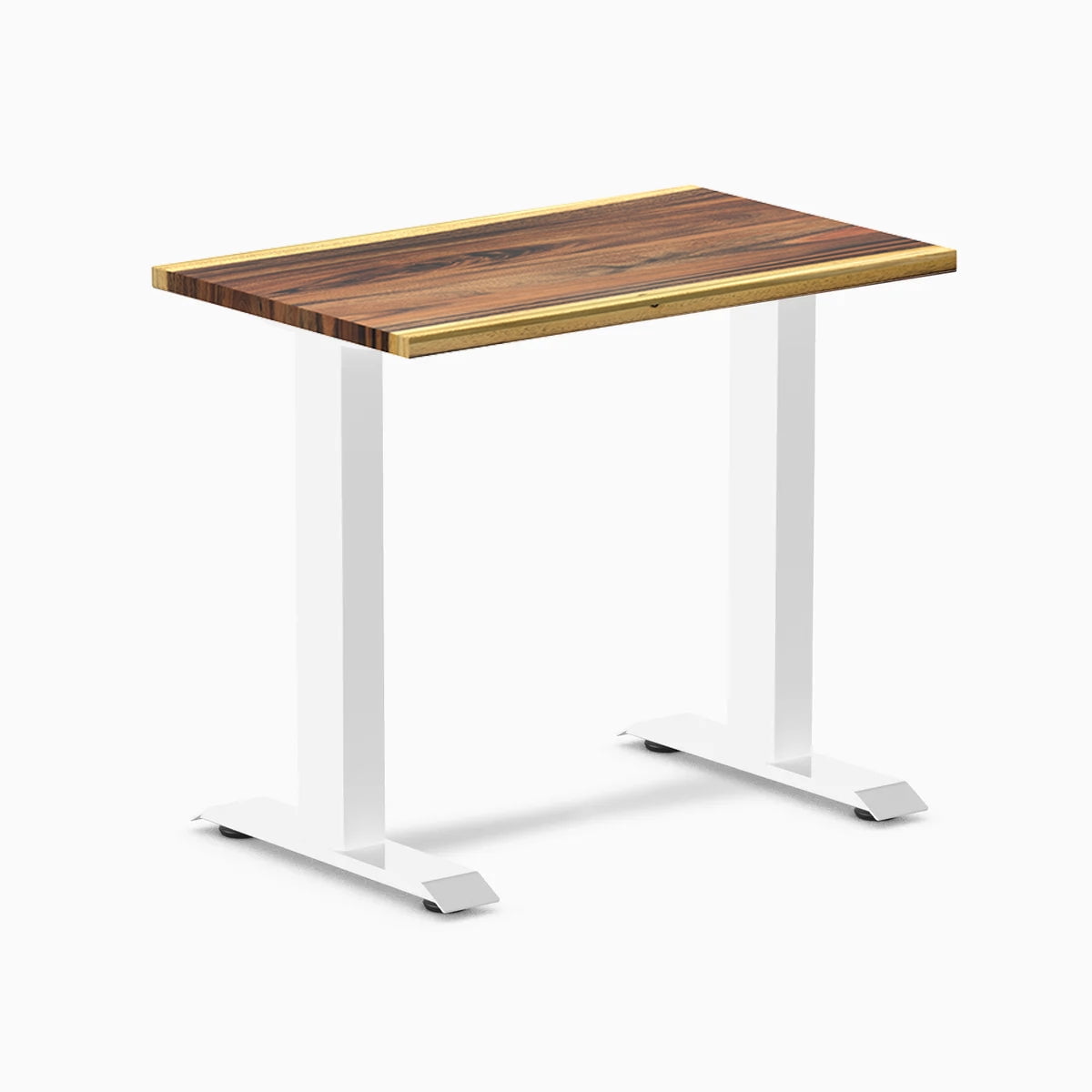 Desky Zero Mini Hardwood Office Desk - Saman / 32" X 20" / White ...