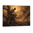 Desolate Wasteland Figure Dark Fantasy Home Modern For Living Room Game ...