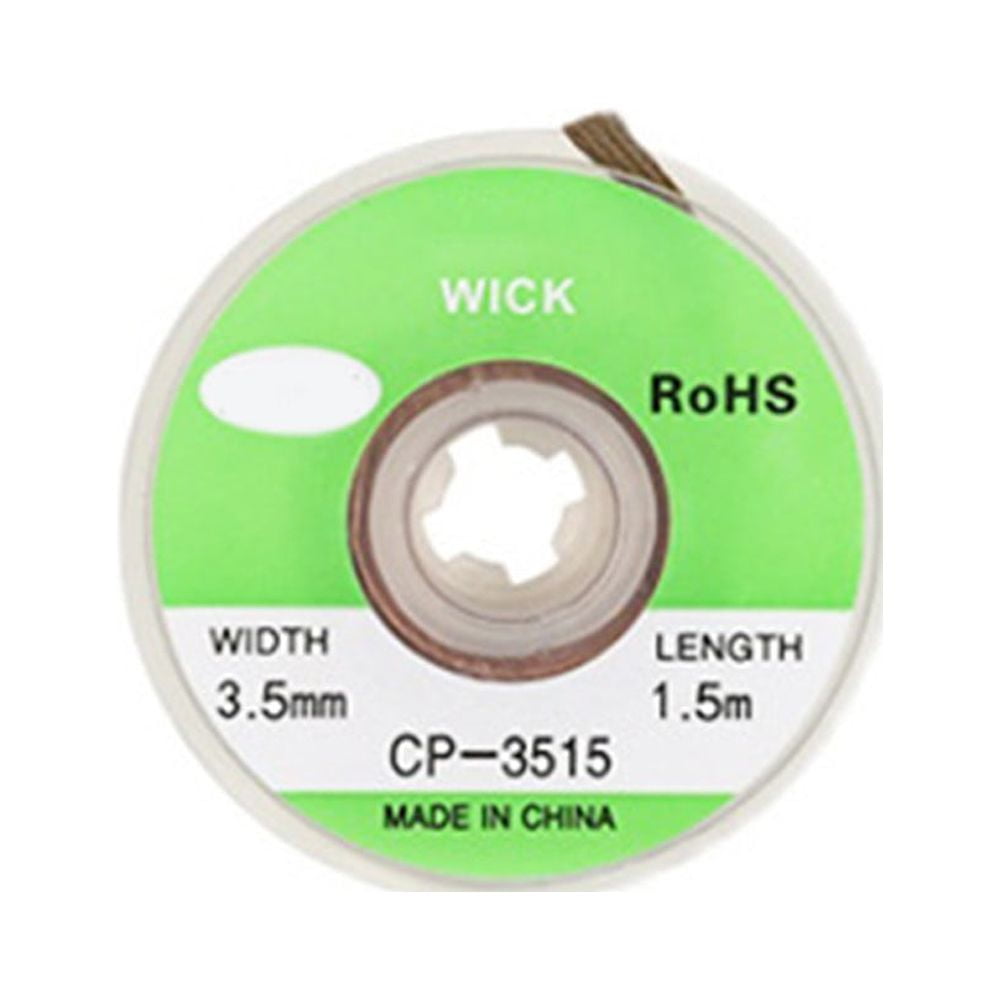 Desoldering braid solder remover core wire solder absorber flux CP-3515 ...