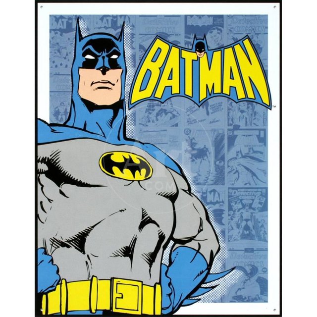 Desperate Enterprises Batman Tin Sign - 12x16 - Walmart.com