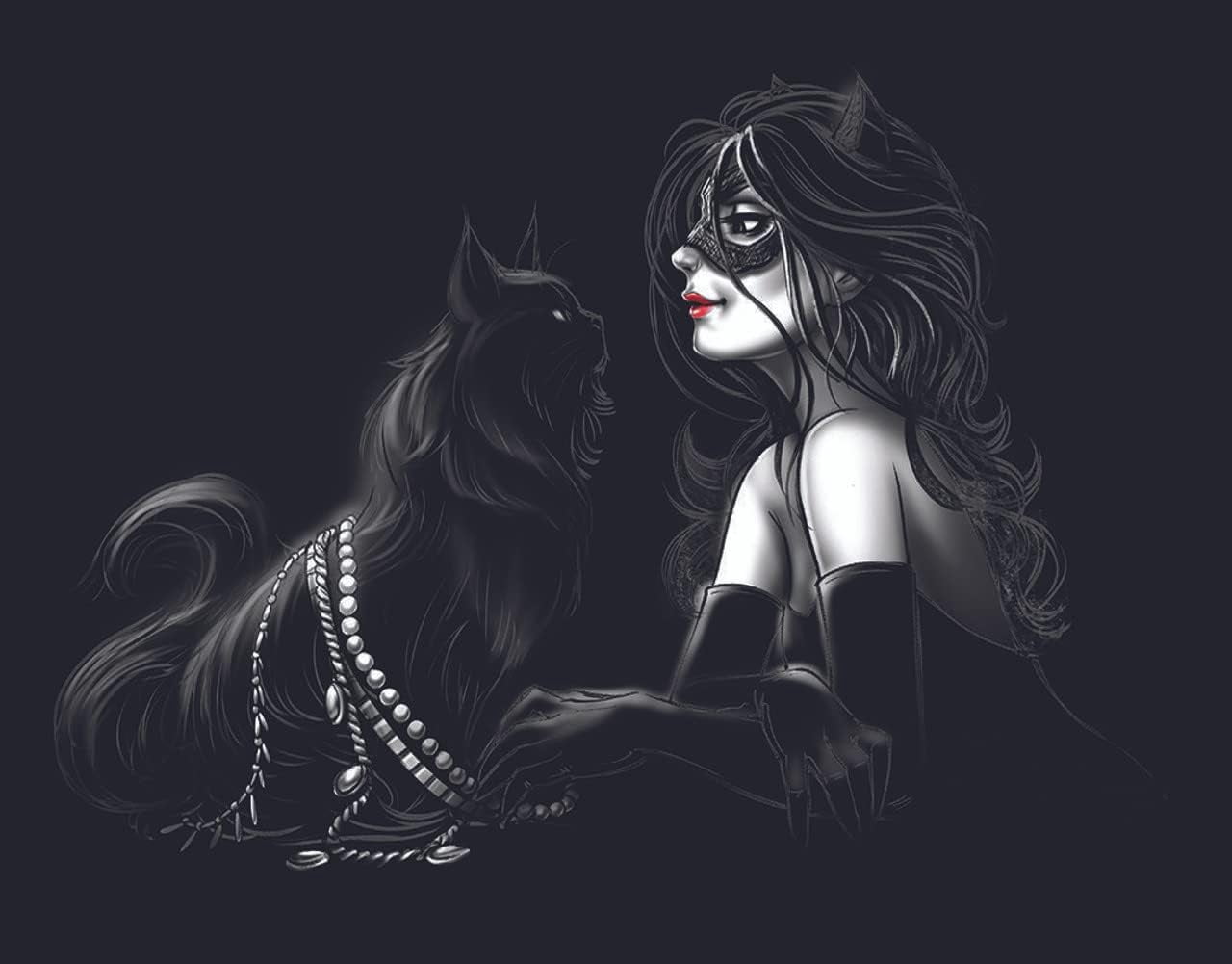 Desperate Enterprises Cat Woman - DC Comics Tin Sign - Nostalgic ...