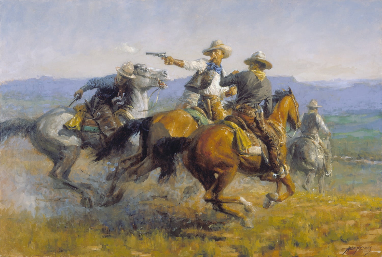 Desperate Ride by Andy Thomas - Paper Open Edition 13x19 - Dramatic ...