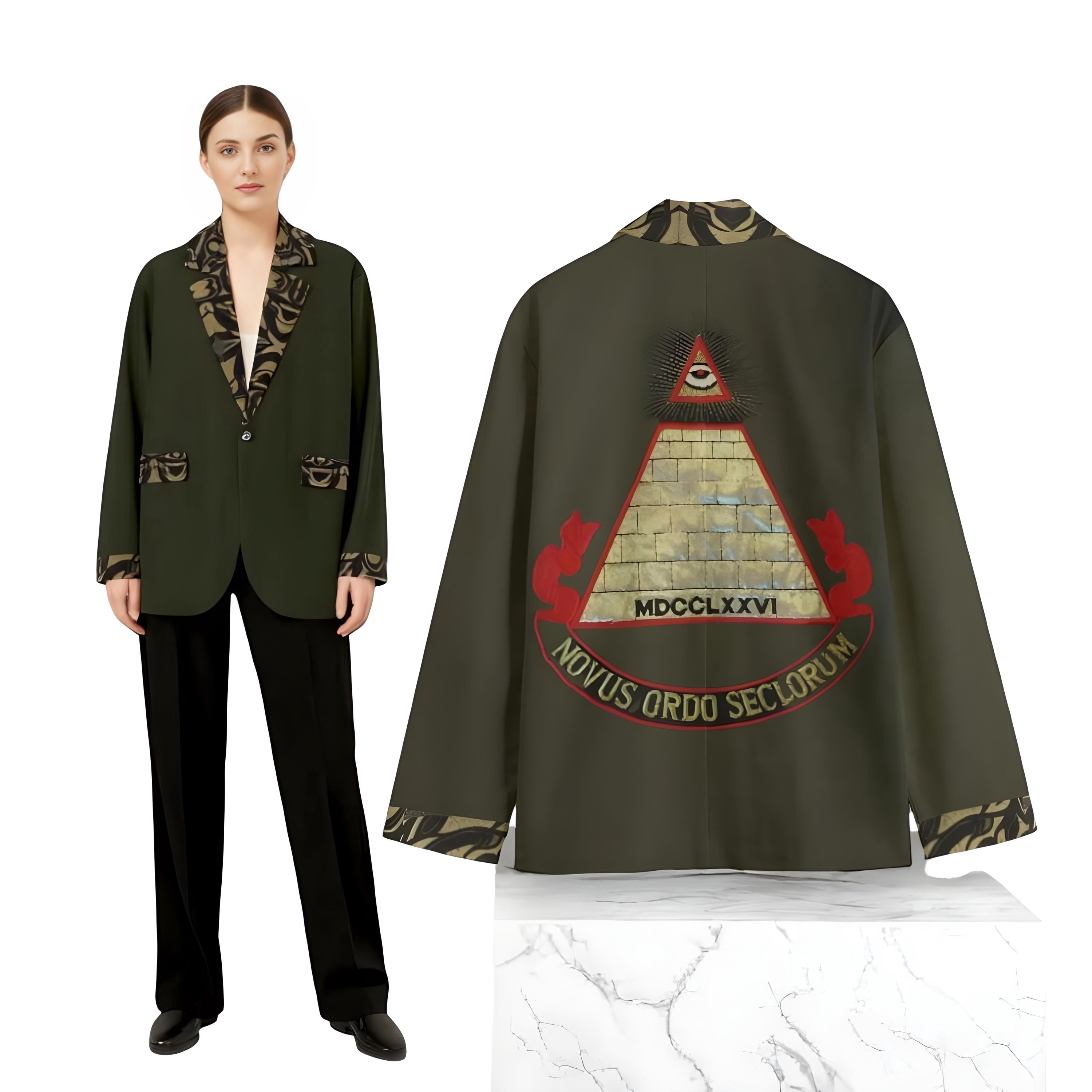 Desperately 80s Susan Pyramid Blazer: Retro Pop Star Jacket, Halloween ...