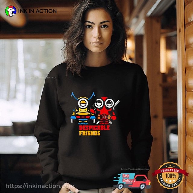 Despicable Friends Wolverine And Deadpool Minion Style - Walmart.com