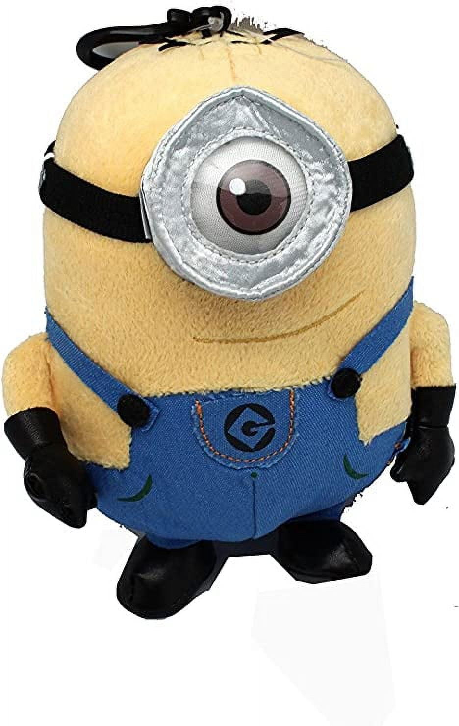 Universal Studios Despicable Me 2 Minion Stuart Plush Keychain, 7inch ...