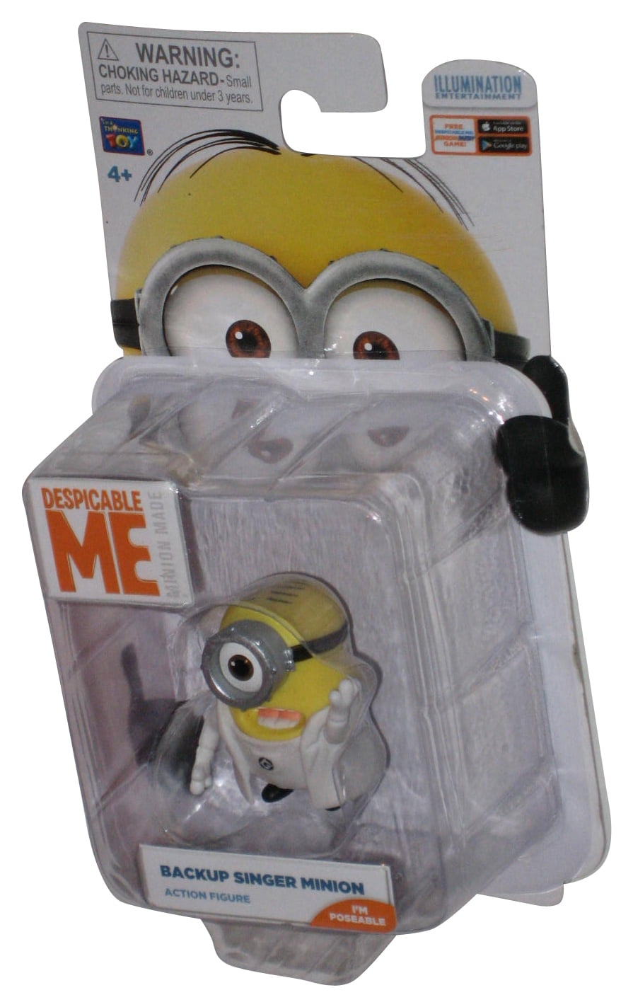 Despicable Me 2 Minions Movie Backup Singer Minion Thinkway Toys ...