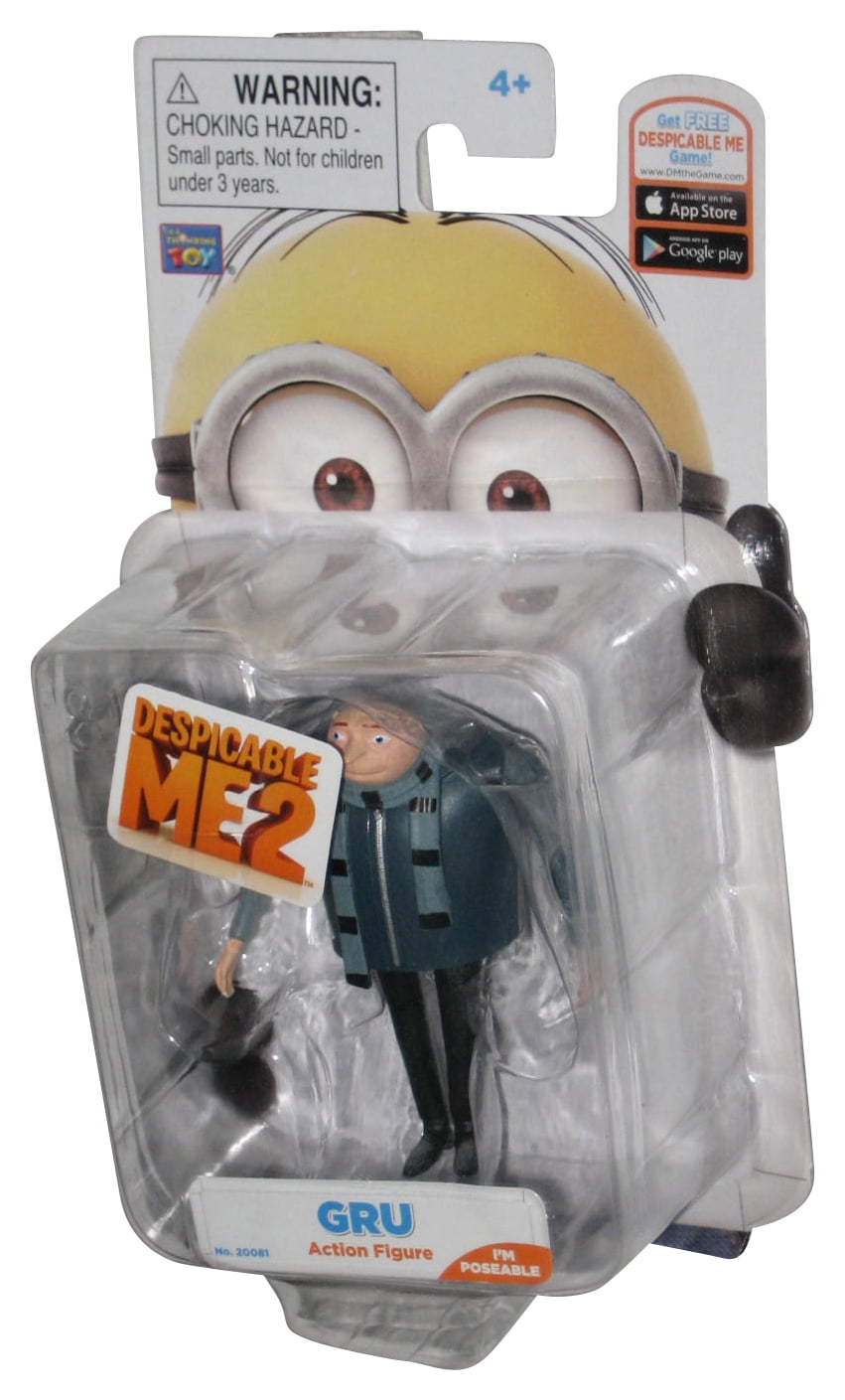 Despicable Me 2 Minions Movie Gru Thinkway Toys Action Figure - Walmart.com