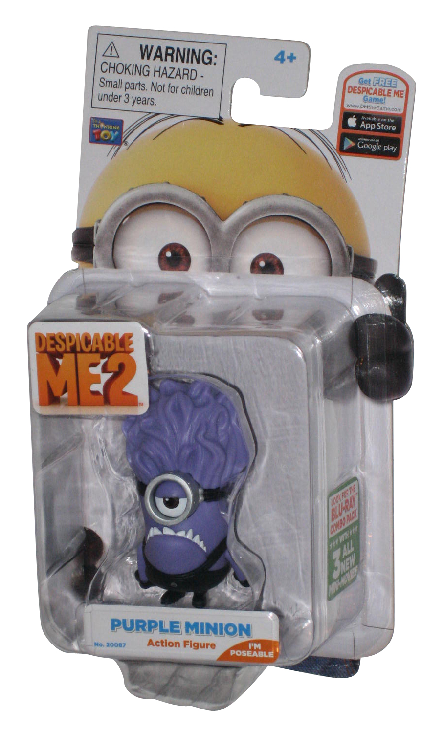 Purple Minions Despicable Me 2 Toy