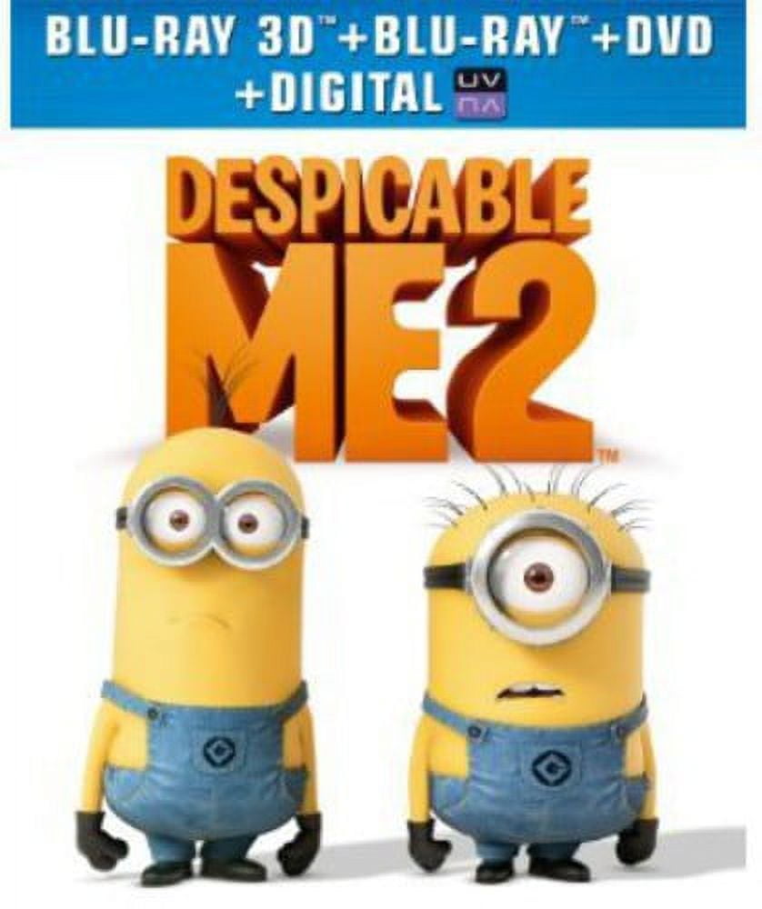 Despicable Me 2 (With 3 Mini-Movies) (Blu-ray 3D + Blu-ray + DVD ...