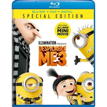 Despicable Me (Blu-ray + DVD + Digital Copy) - Walmart.com