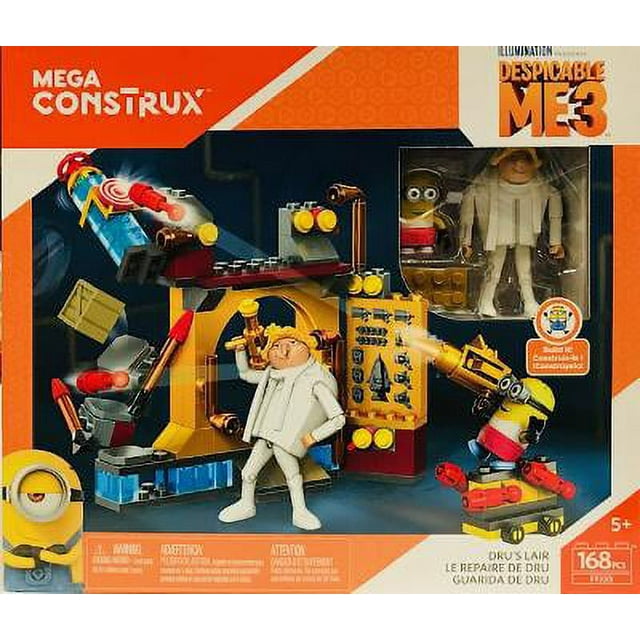 Despicable Me 3 Mega Construx Dru's Lair Set Mega Bloks - Walmart.com