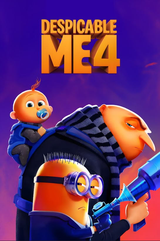 Despicable Me 4 2024 Poster 24x36 - Animated Comedy Family Minions ...