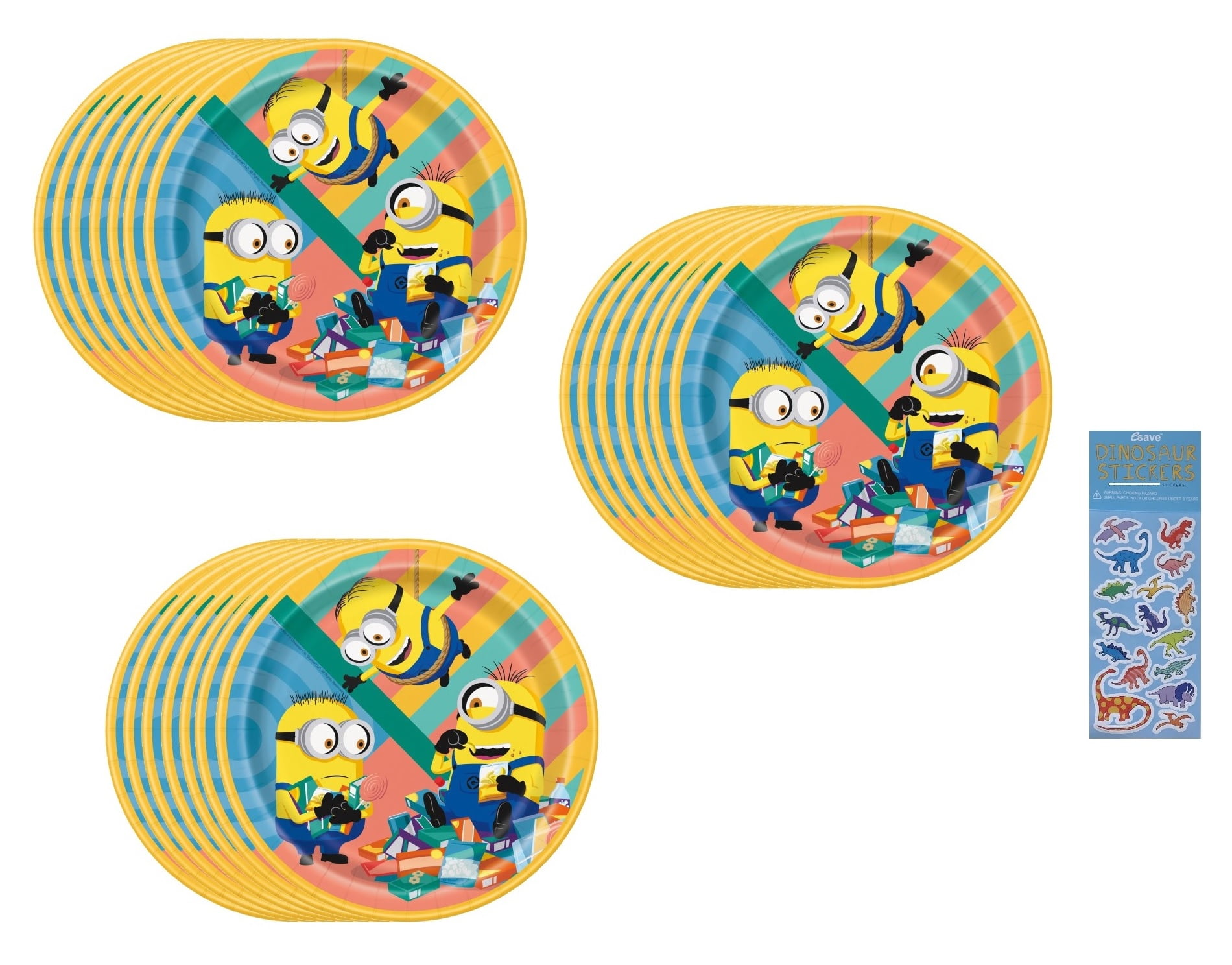 Despicable Me 4 Birthday Party Supplies Bundle includes 24 Lunch Paper ...