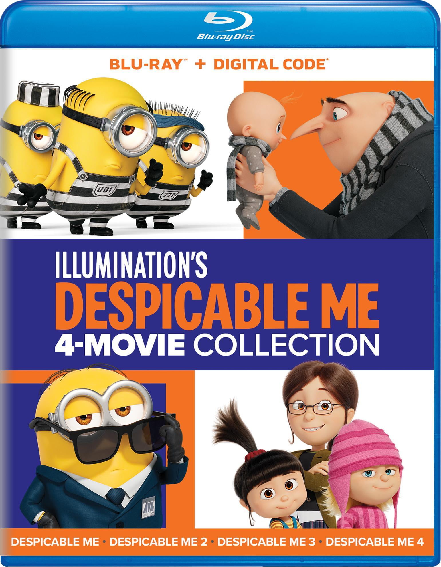 Despicable Me 4-Movie Collection (Blu-ray + Digital Copy), Universal ...