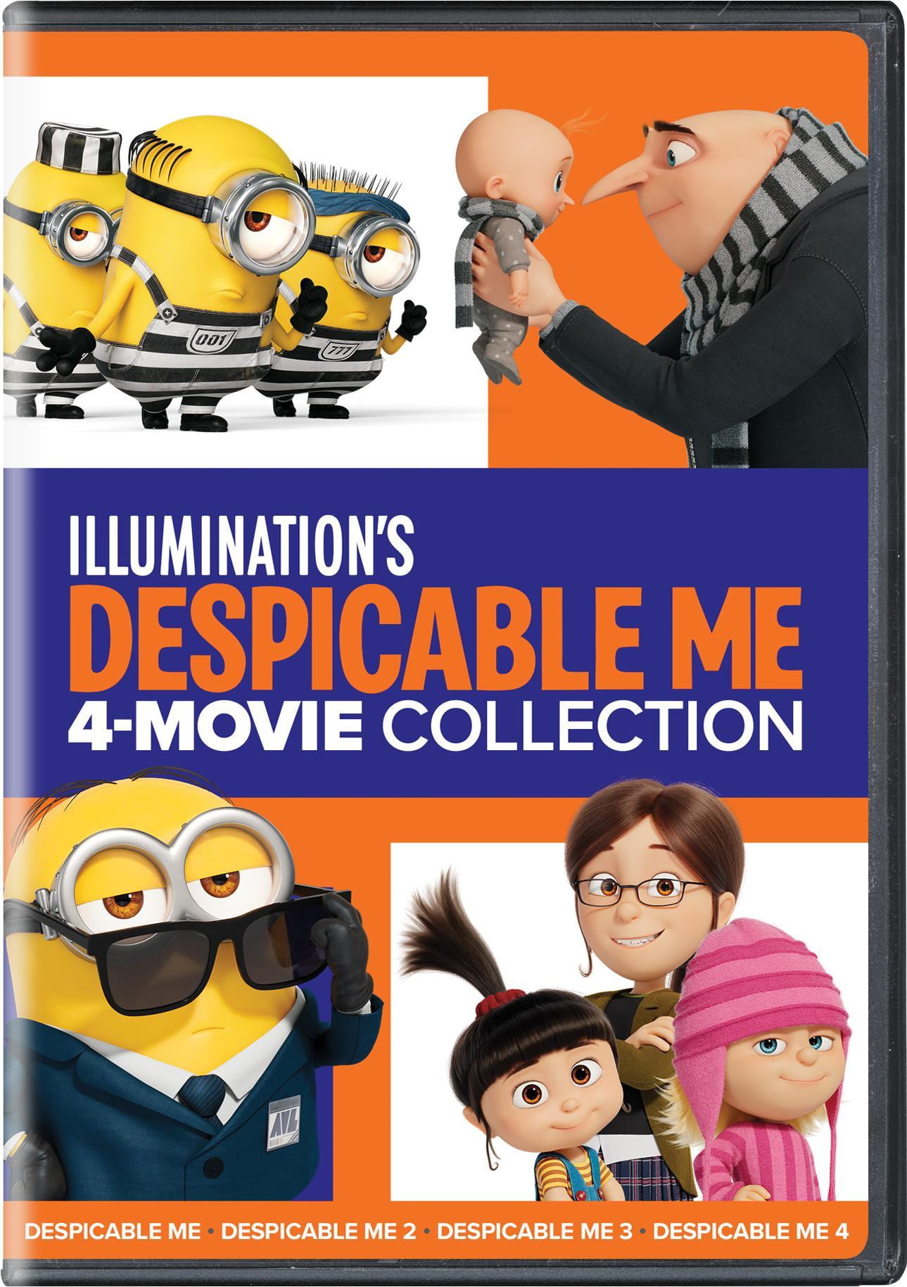 Despicable Me 4-Movie Collection (DVD), Universal Studios, Kids ...