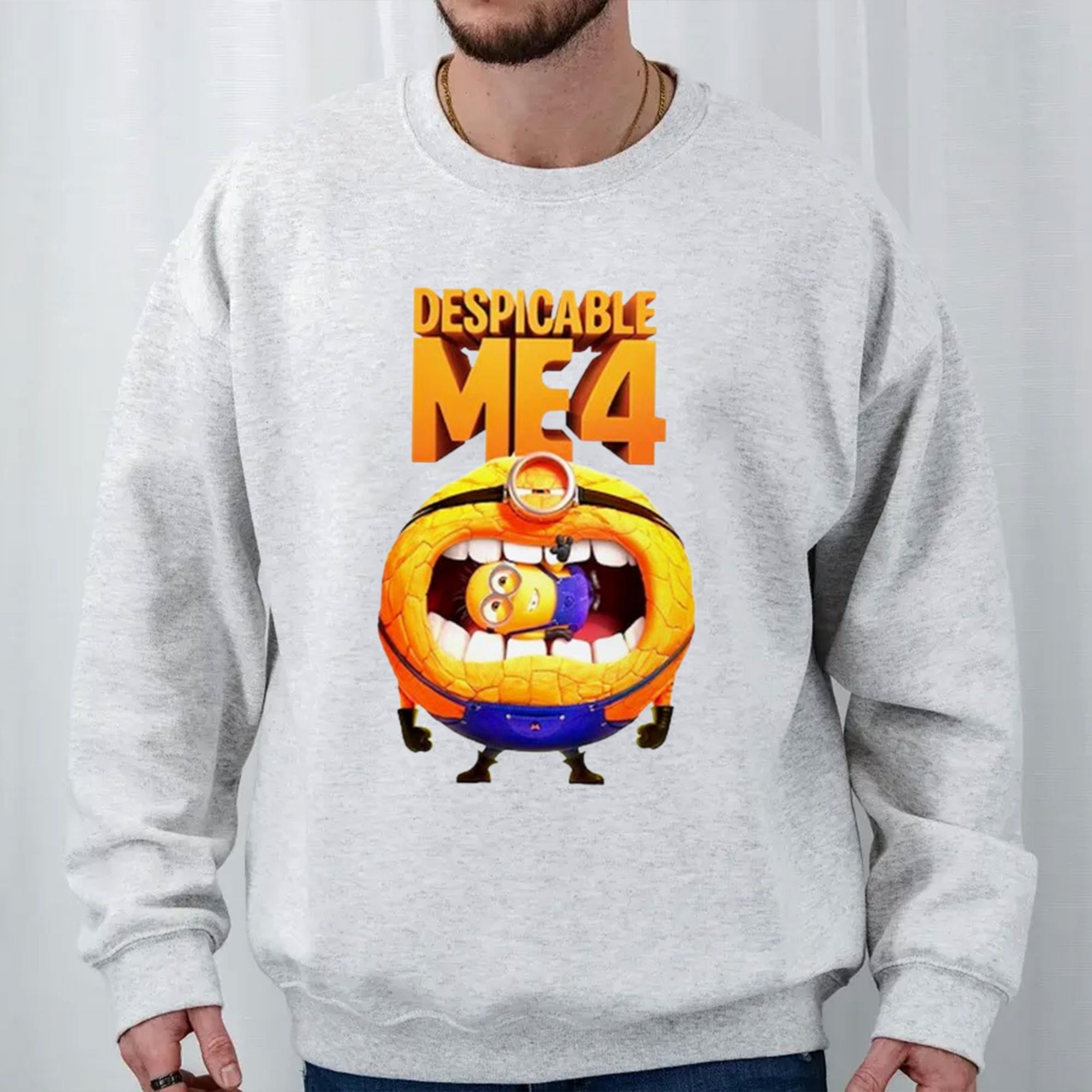 Despicable Me 4 Movie Poster Funny Cartoon 2024 Tee Sweat Shirt ...