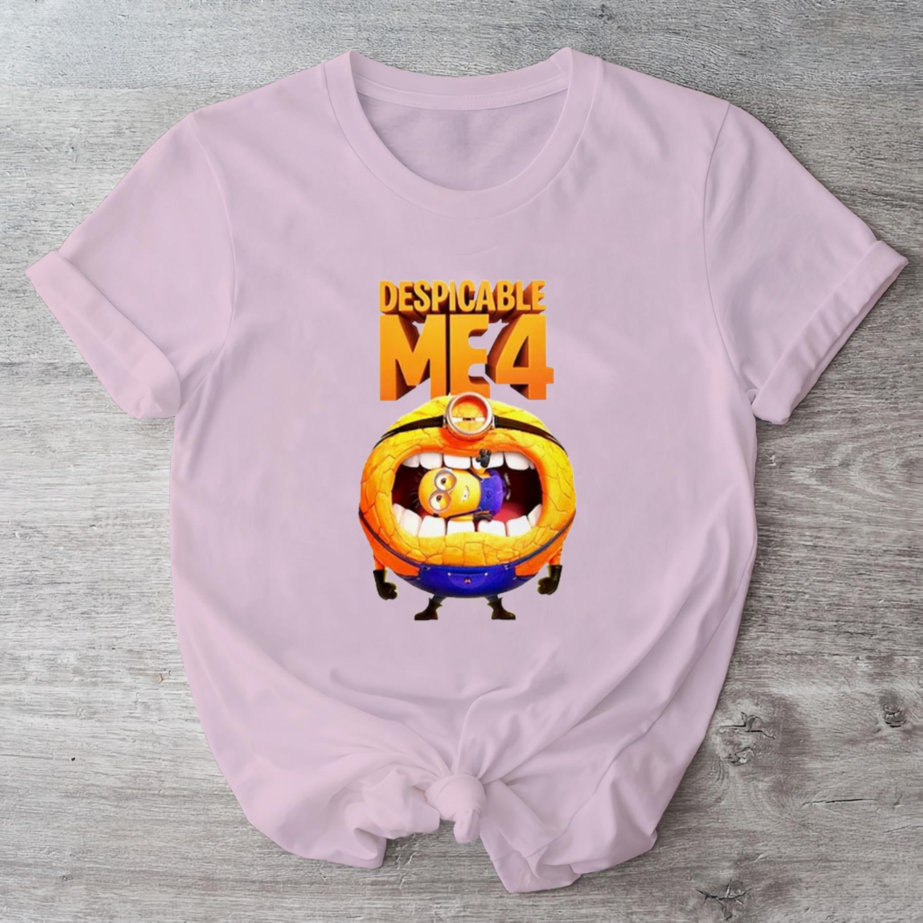 Despicable Me 4 Movie Poster Funny Cartoon 2024 Tee - Walmart.com