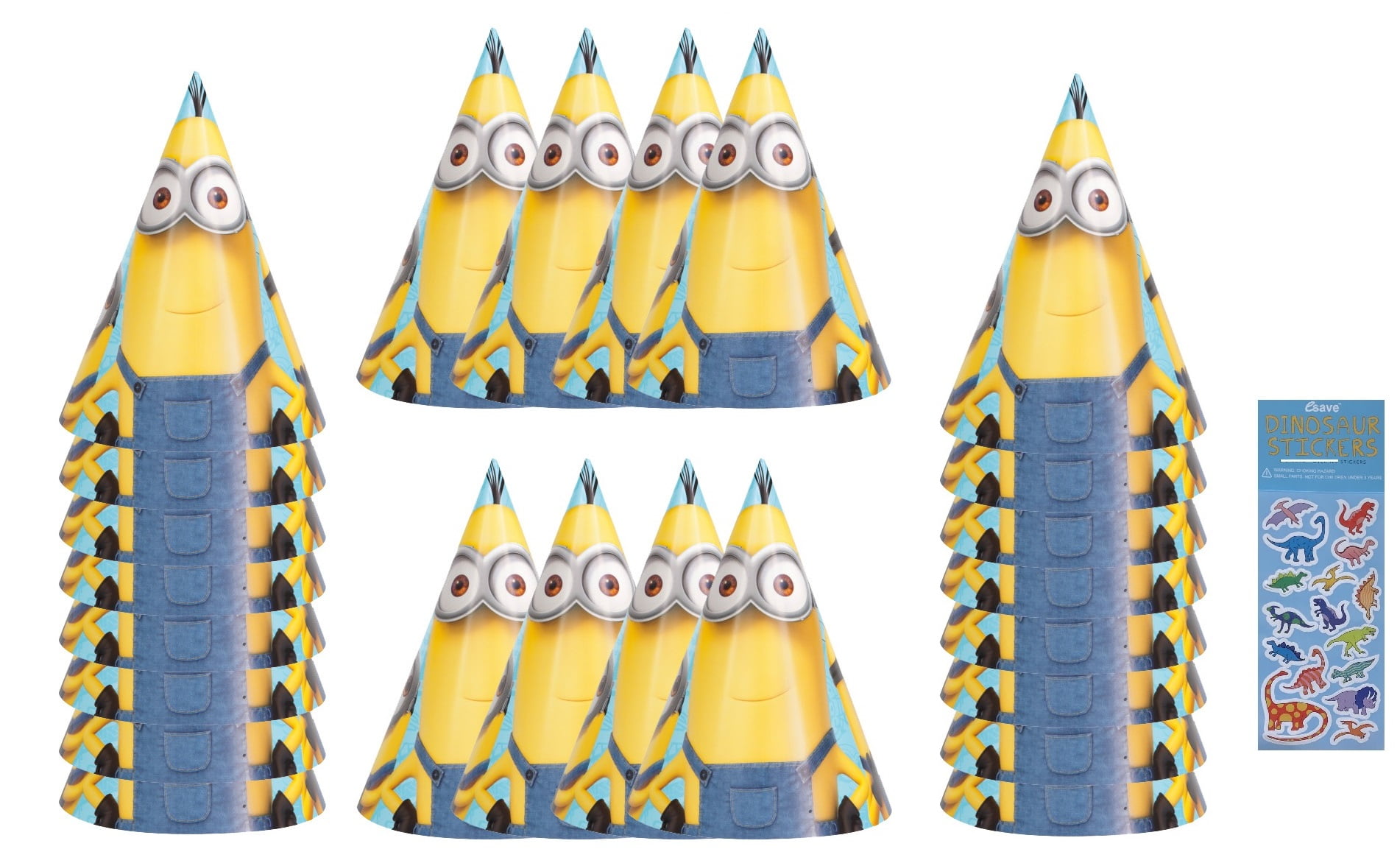 Despicable Me Birthday Party Supplies Favor Bundle Pack includes Party ...