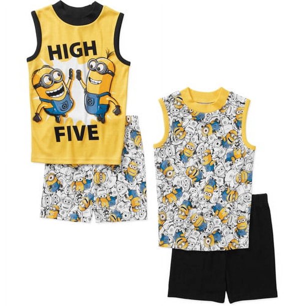 Despicable Me Boys' License 4 Piece Cott - Walmart Business Supplies