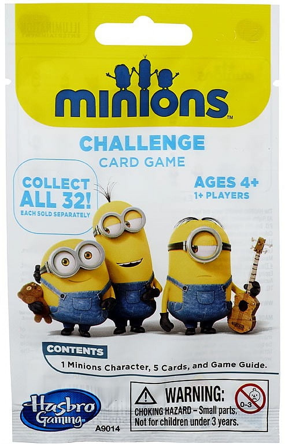 Despicable Me Challenge Card Game Minions Challenge Mystery Pack ...