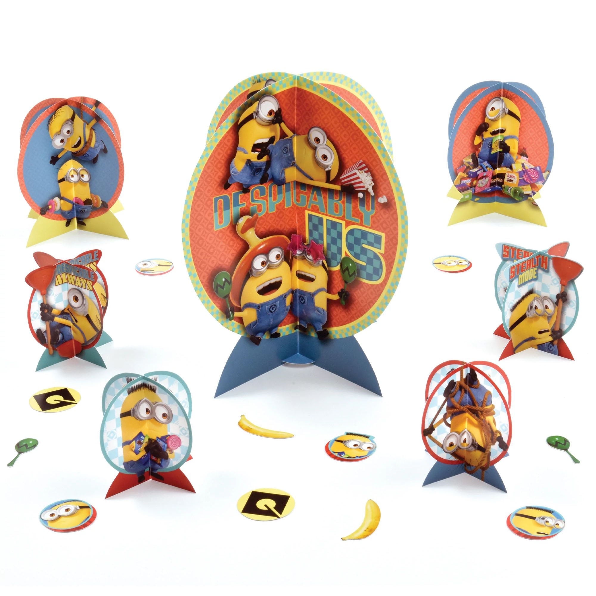 Despicable Me 'Despicably Us' Table Decorating Kit (1kit) - Walmart.com