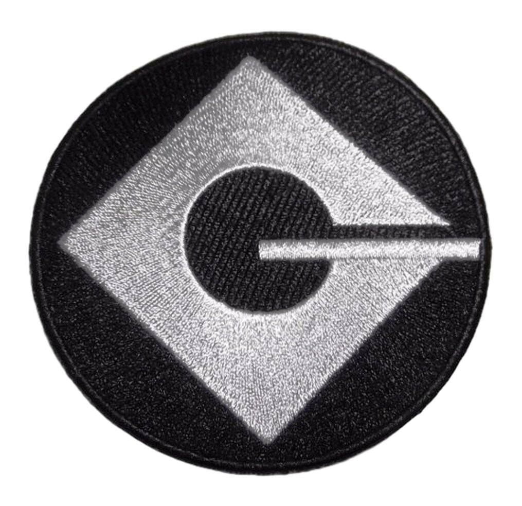 Despicable Me Minion Gru Laboratories Embroidered Iron-On Patch, 3 1/4 ...