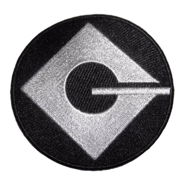 Despicable Me Minion Gru Laboratories Embroidered Iron-On Patch, 3 1/4 ...