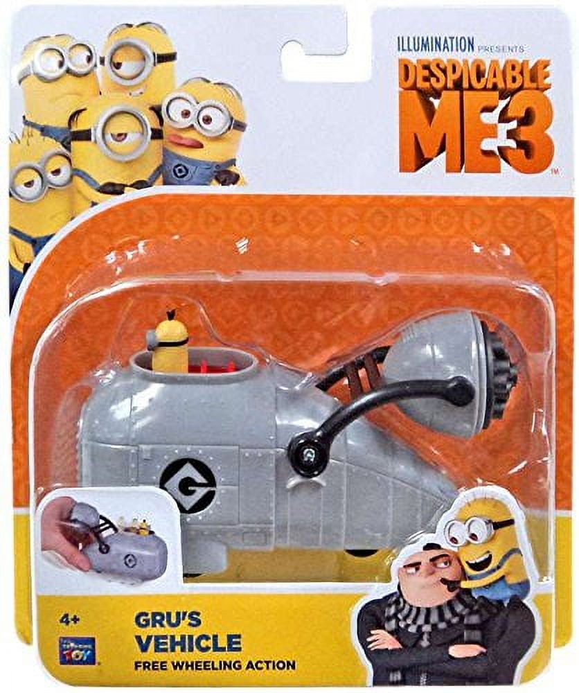 Despicable Me Gru's Vehicle with Minion Toy Figure - Walmart.com