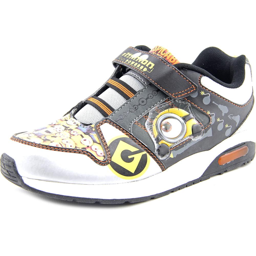 Despicable Me Kids Googly-Eye Athletic Shoe Sneaker, Silver, 12 Child ...