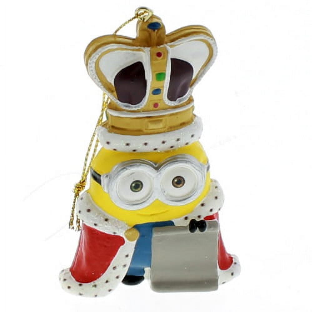Despicable Me King Bob Minion Personalization Bas-Relief Ornament ...