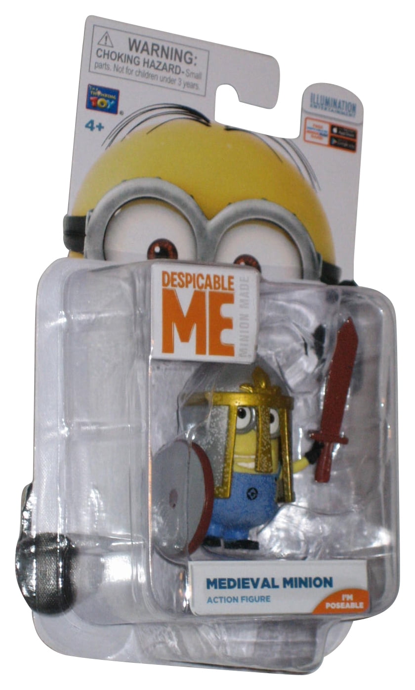 Despicable Me Medieval Minion Thinkway Toys Action Figure - Walmart.com