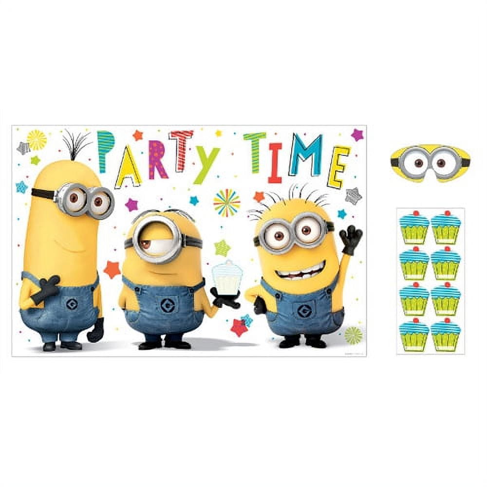 Despicable Me 'Minion Fun' Birthday Supplies Theme Party Game Poster ...