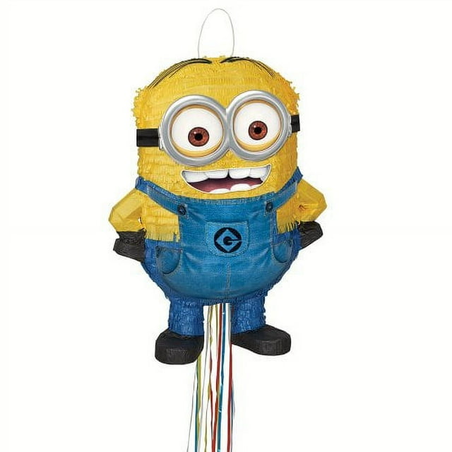 Despicable Me Minion Pinata (Bob), Pull String - Walmart Business Supplies