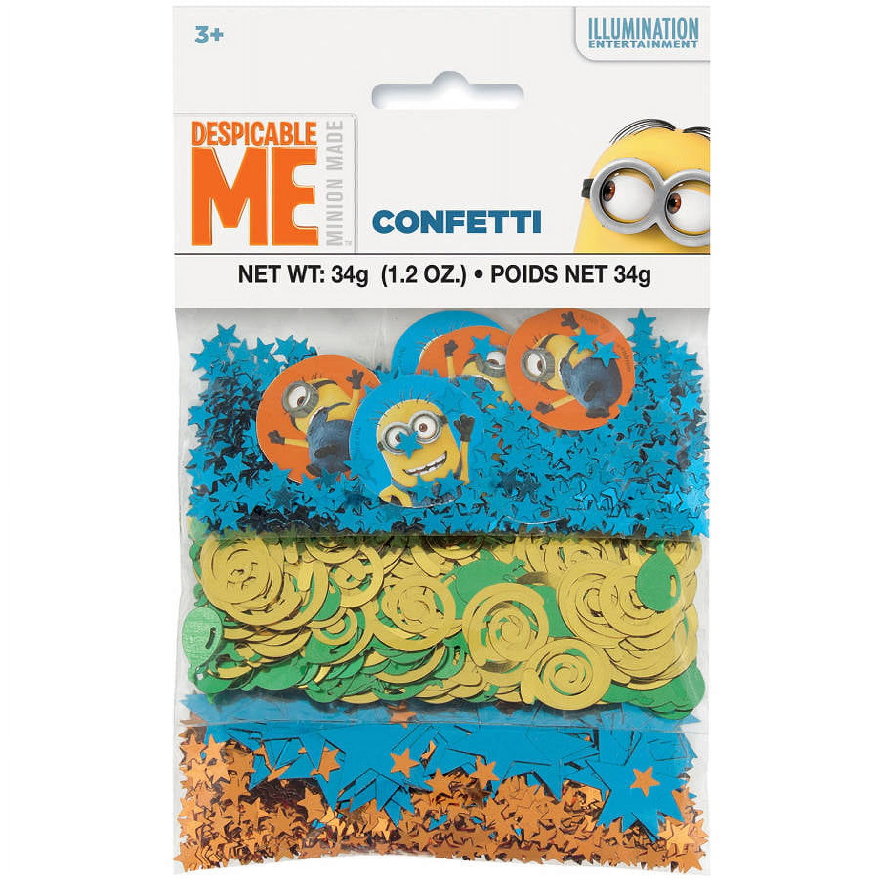 Despicable Me Minions Confetti, 1.2 oz, Assorted, 3pk - Walmart.com