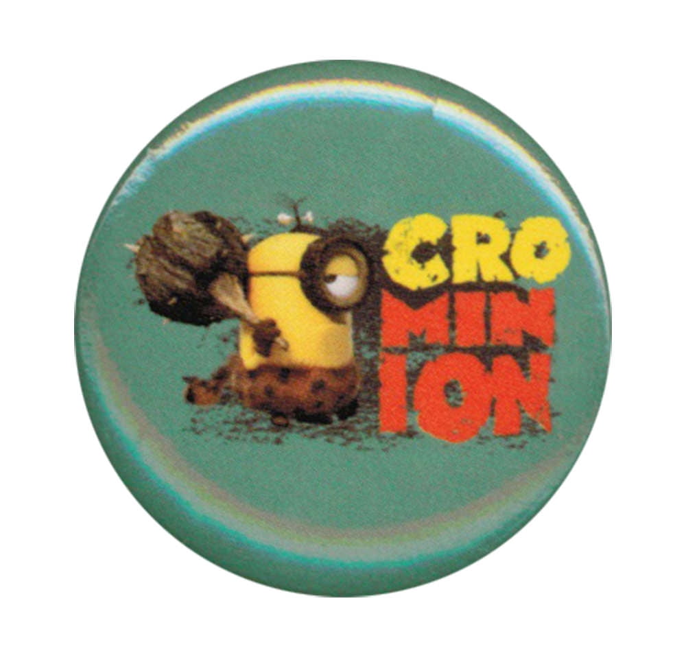 Despicable Me Minions Cro Minion 1.25 Inch Button - Walmart.com