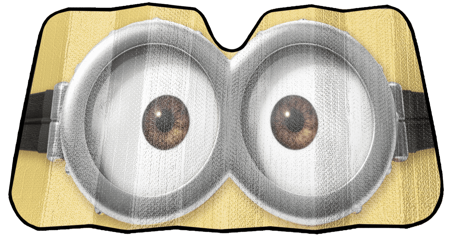 Despicable Me Minions Eyes Accordion Sunshade - Walmart.com
