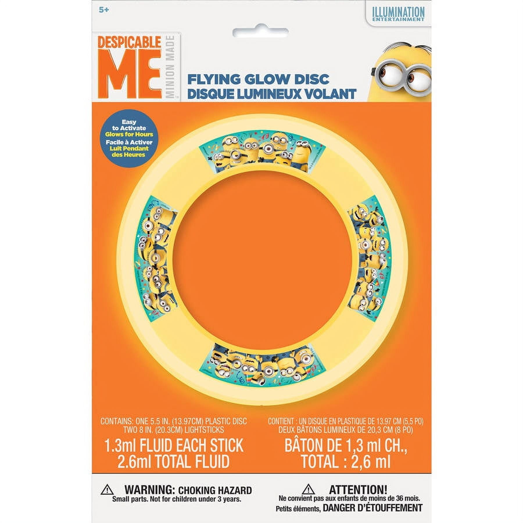 Despicable Me Minions Glow Flying Disc - Walmart.com