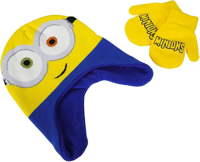 Despicable Me Minions Hat and Mittens Set - Despicable Me Minions ...