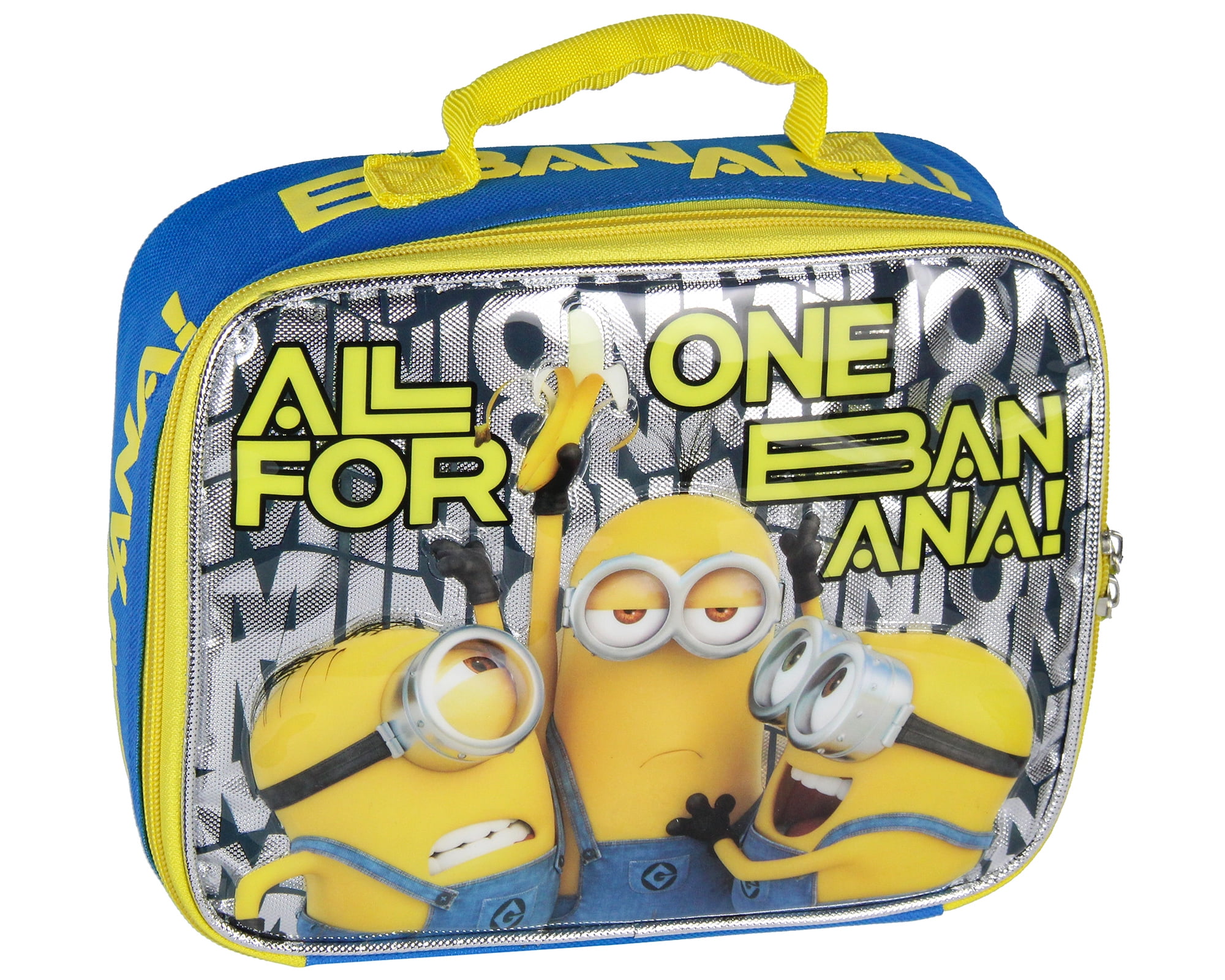 Despicable Me Minions Lunch Box One Banana Insulated Kids Lunch Bag ...