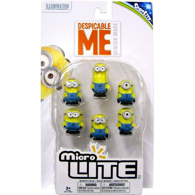 Despicable Me Minions Micro Lite 6-Pack - Walmart.com