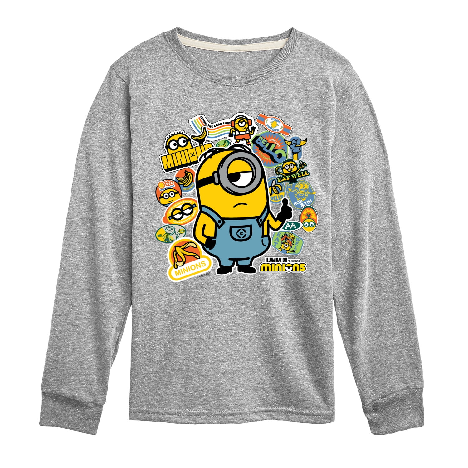 Despicable Me Minions - Minion & Banana Stickers - Toddler & Youth Long ...